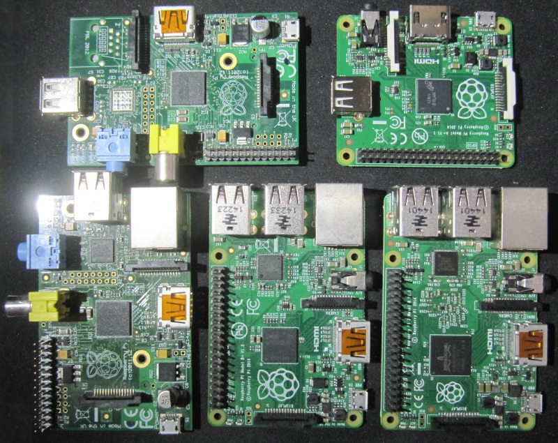 les divers modèles de Raspberry Pi, du A au raspi 2 - Nagashur